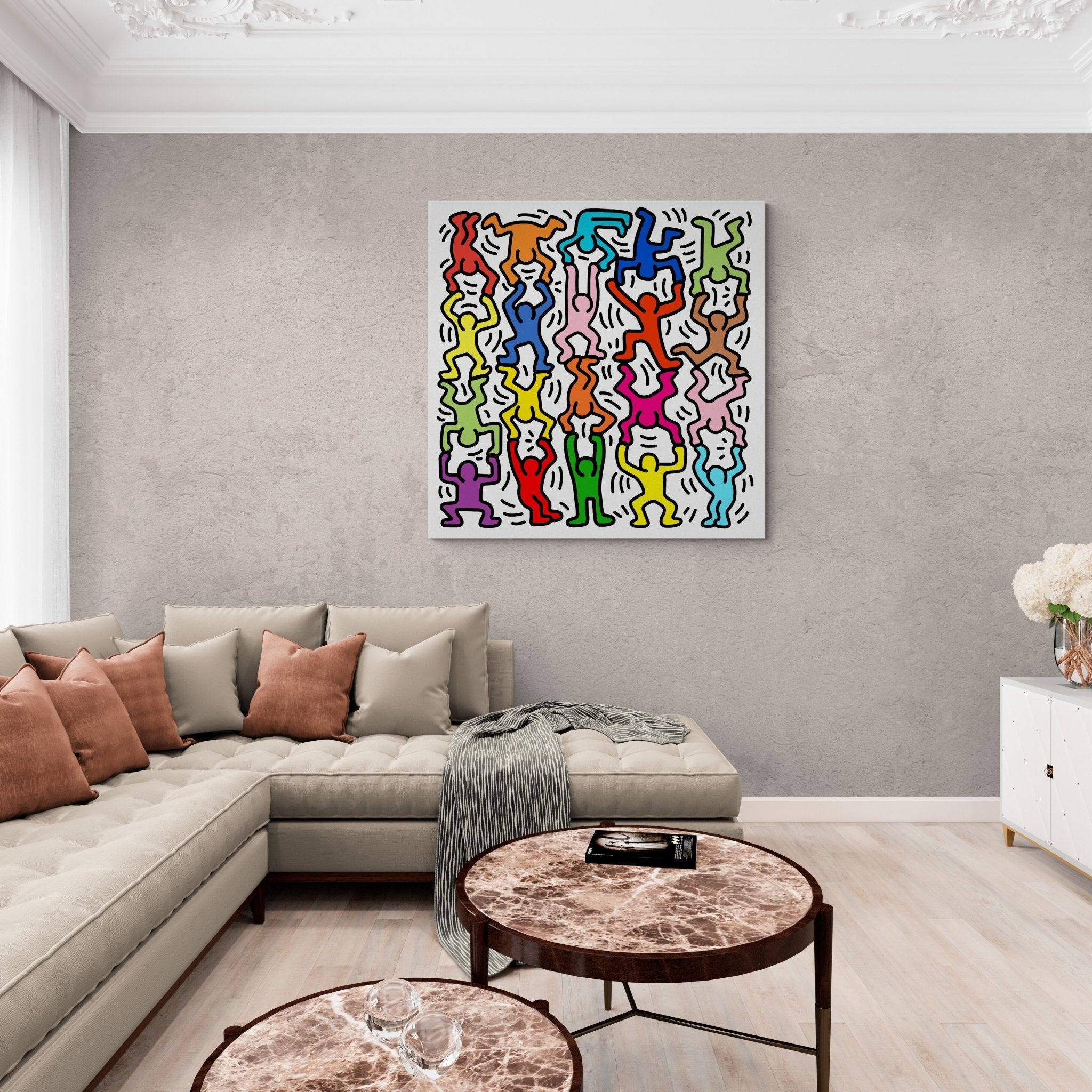 Cuadro Keith Haring | La Casa Del Cuadro