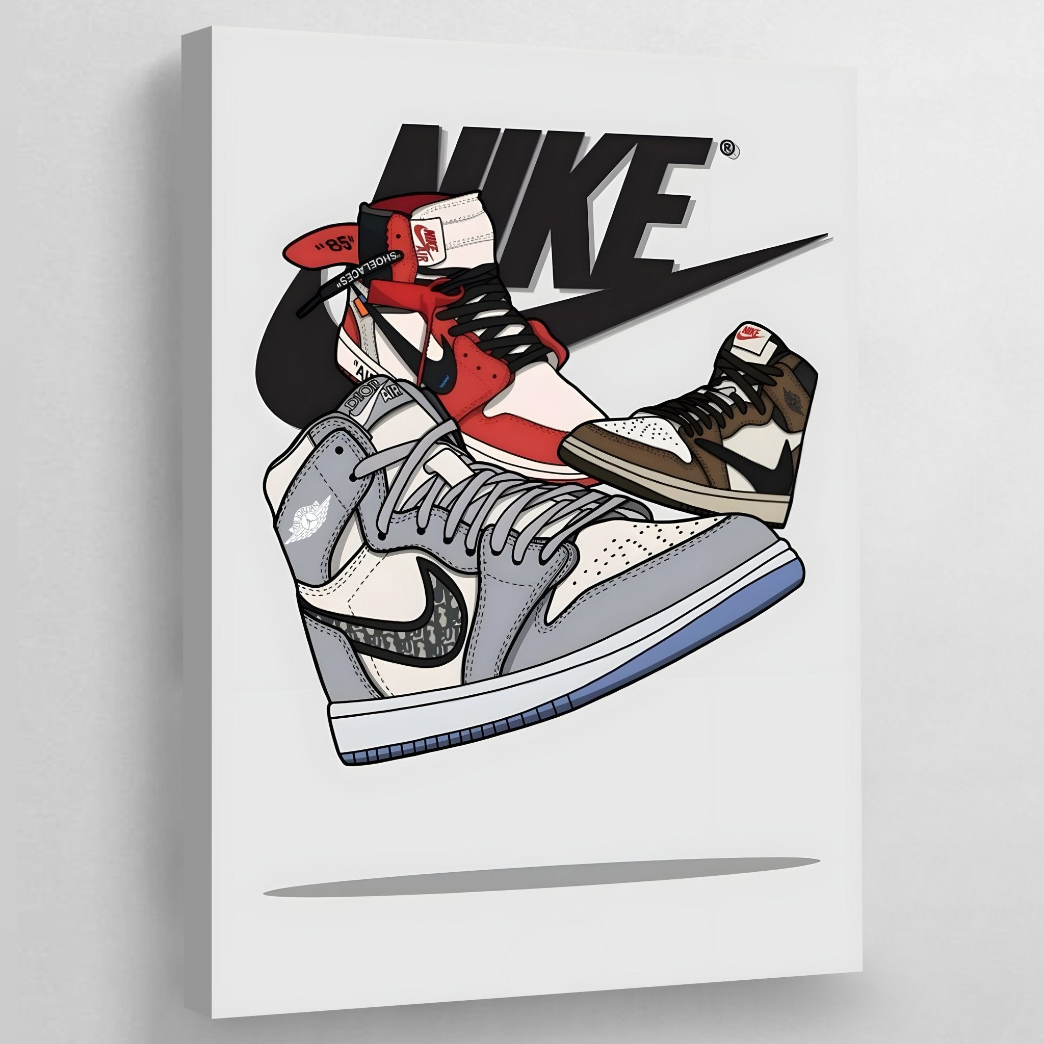 Cuadro Sneakers Nike | La Casa Del Cuadro